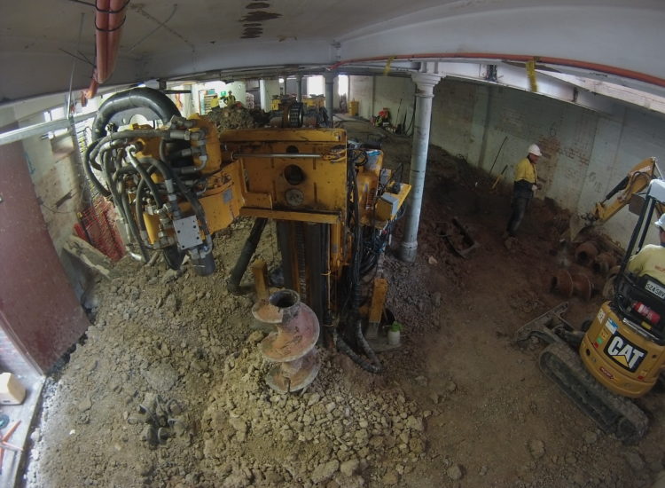 GPO Building – Tower Crane Piling | Belpile